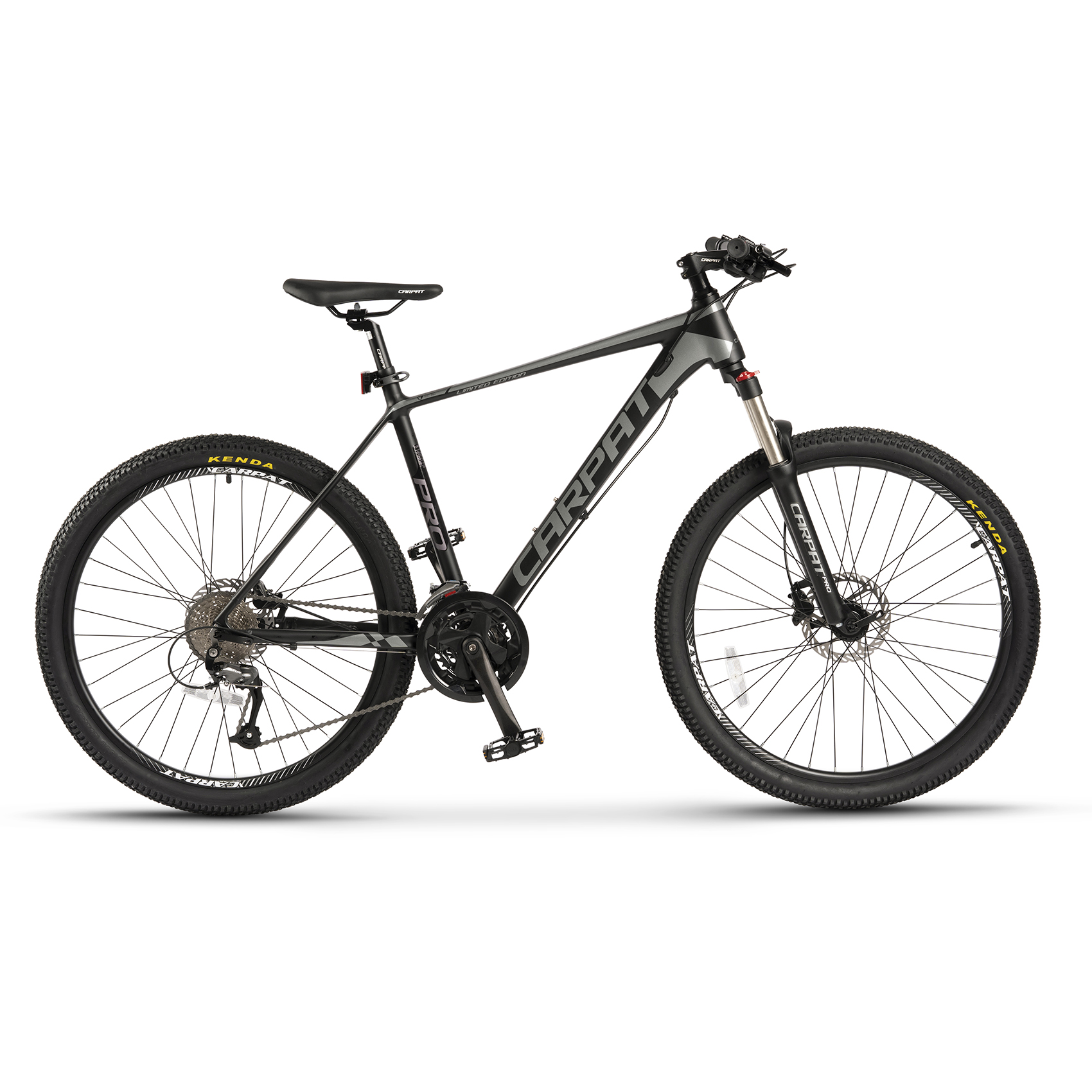 Bicicleta MTB-HT Carpat PRO C26227H LIMITED EDITION 26", Negru/Gri la 1 ...