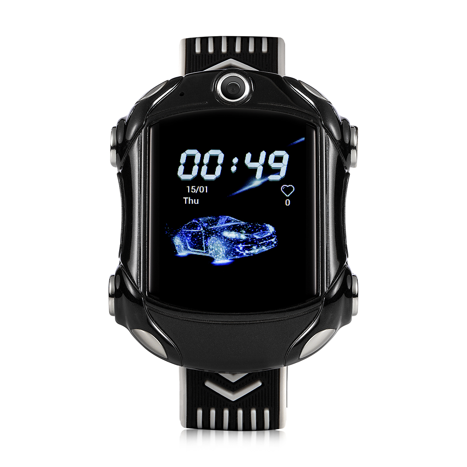 Ceas smartwatch GPS copii Wonlex KT14, Negru la 300Lei - Toysforkids.ro
